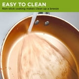 Ecolution Titanium Ceramic Easy Clean Endure Nonstick Cookware Set, 8 ...