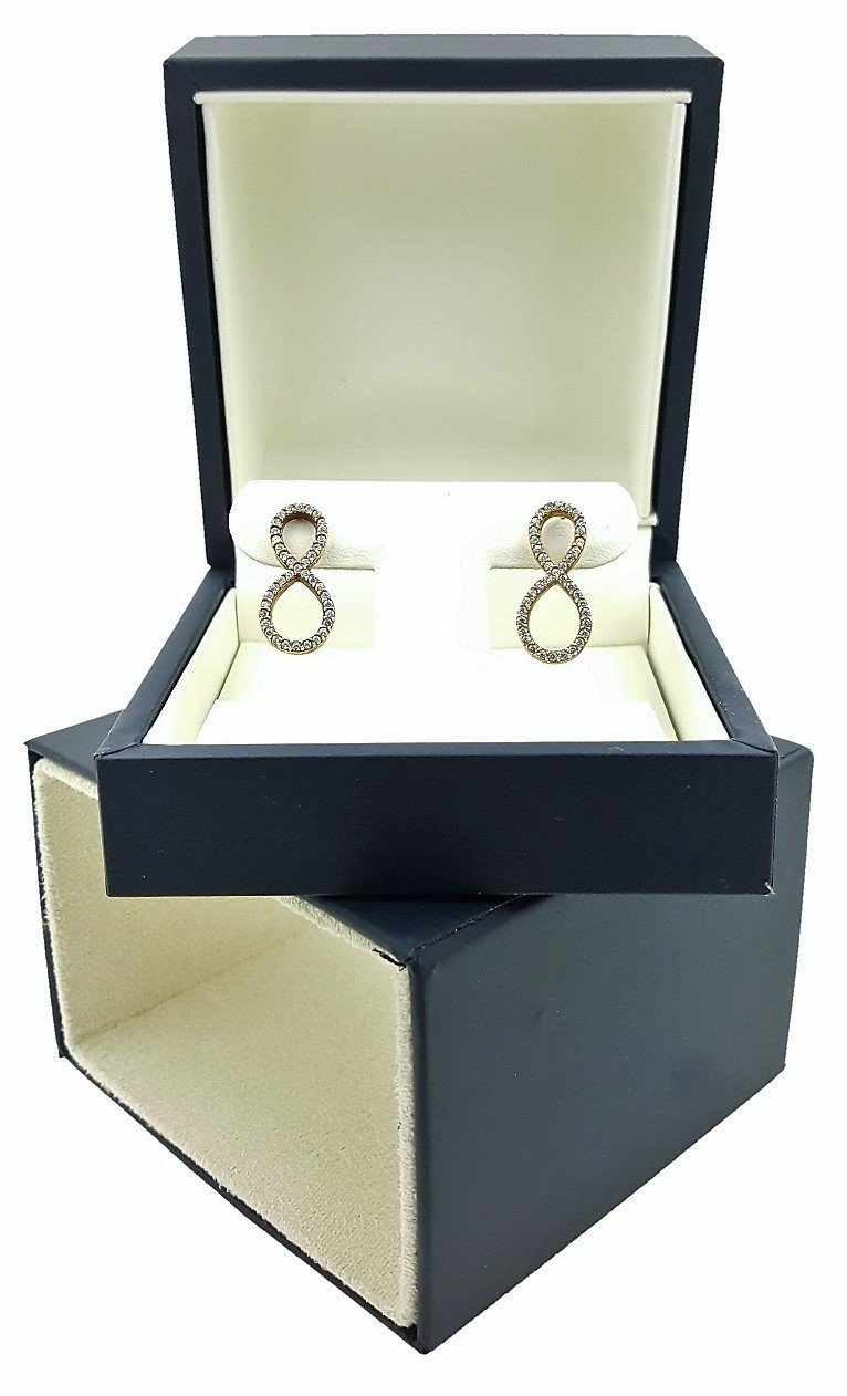 elegant sliding jewelry box with a t-shape for earrings gift box ...