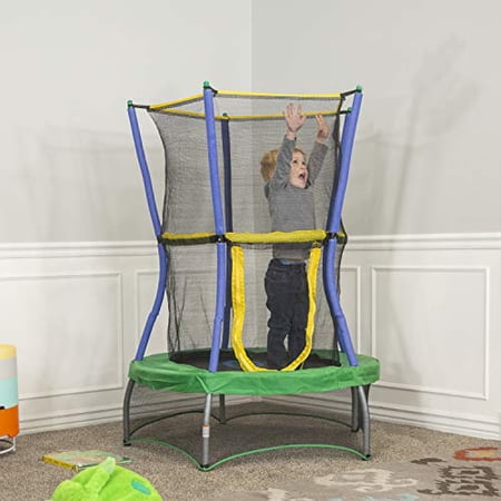 Skywalker Trampolines Mini Trampoline with Enclosure Net, 40 - Inch ...