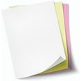 8.5 x 11 Excel One Carbonless Paper, 3 part STRAIGHT/FORWARD (Bright ...