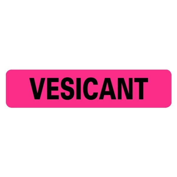 VESICANT Infection Control Medical Labels - Walmart.com