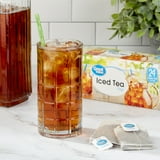 Great Value Iced Tea Bags Family Size 24 Count 6 oz for Hot and Iced ...