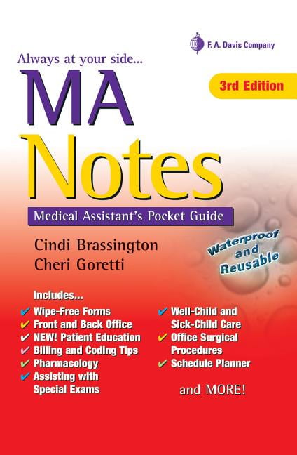 Ma Notes : Medical Assistant's Pocket Guide - Walmart.com