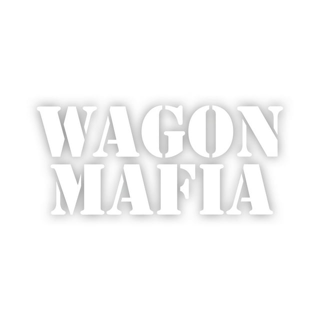 Wagon Mafia Sticker Decal Die Cut - Self Adhesive Vinyl - Weatherproof ...