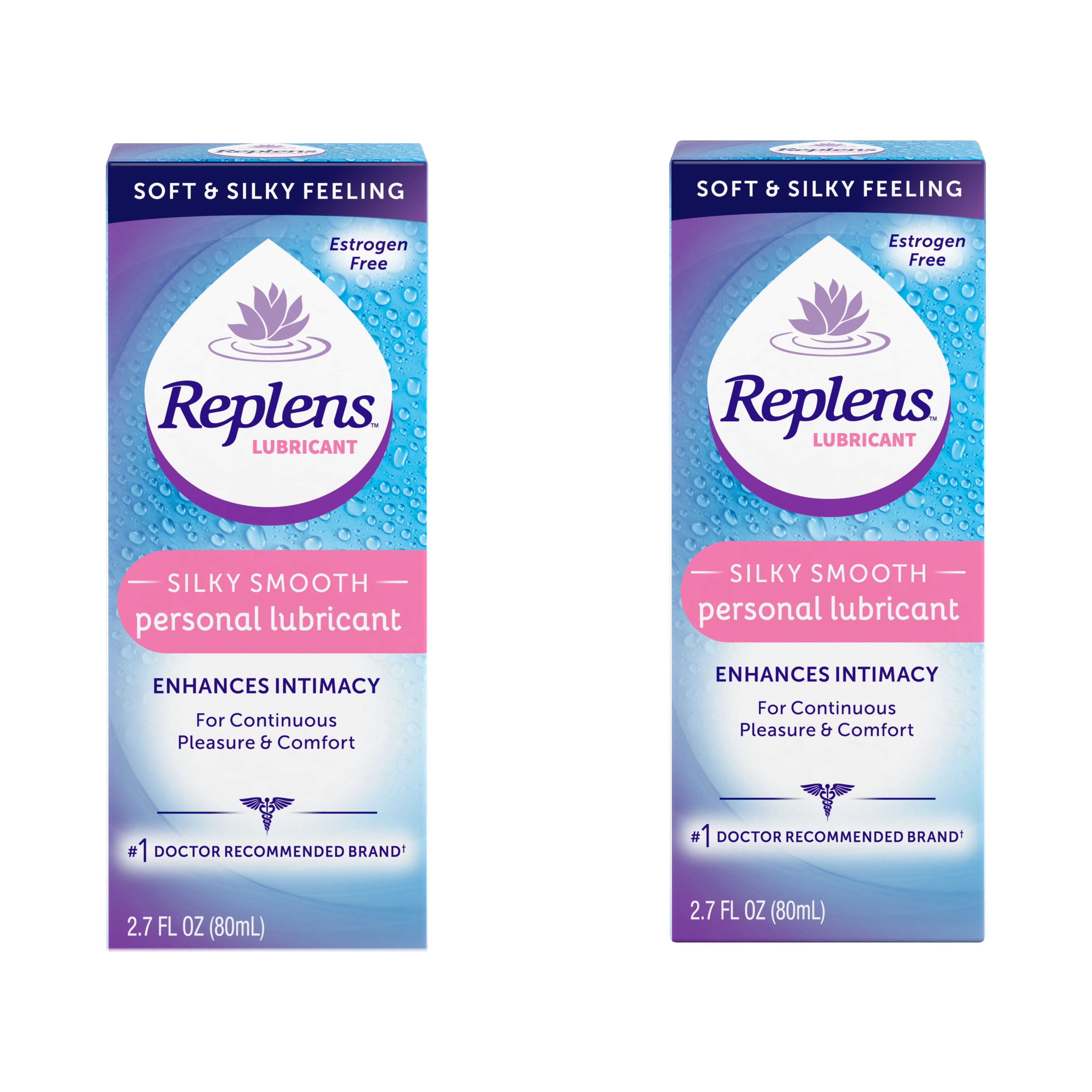 Replens Silky Smooth Personal Lubricant 2.7 oz (80 mL) Each