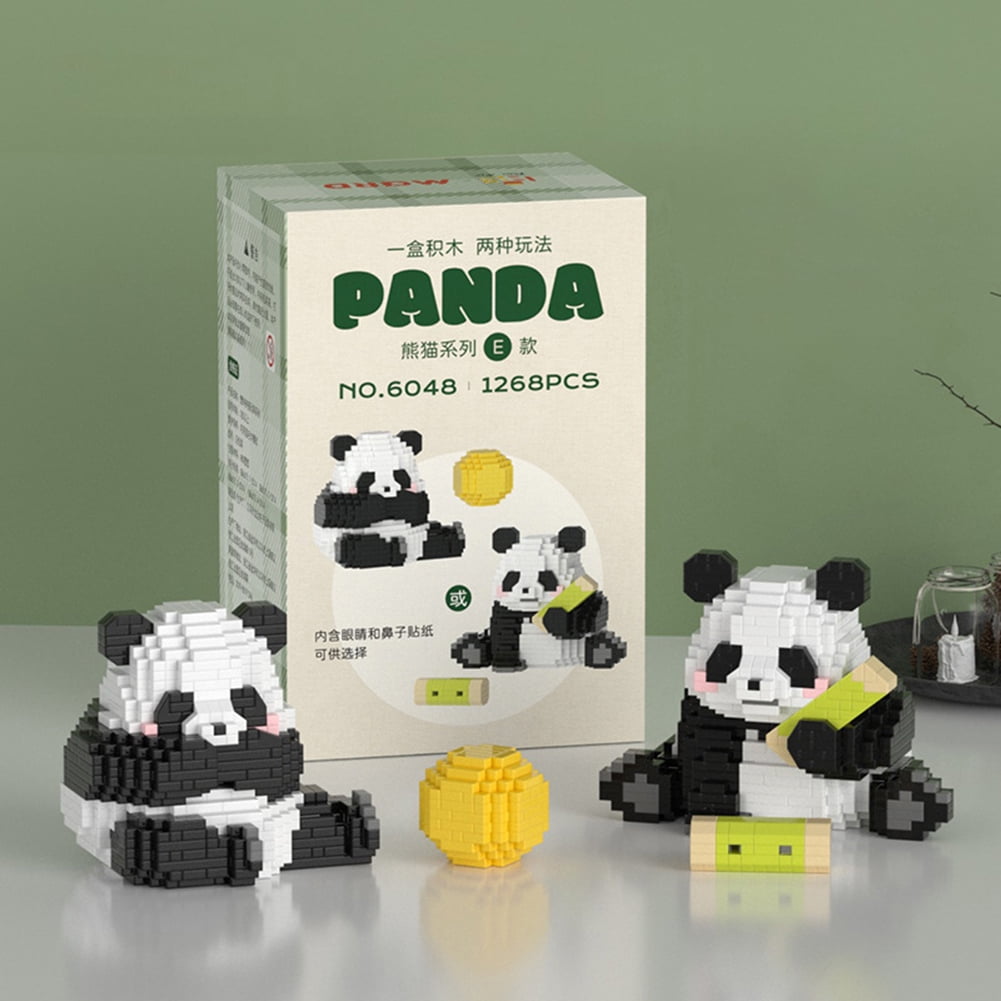Micro Animal Building Toy Bricks Panda Micro Building Blocks Kawaii ...