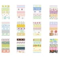 60 Rolls Cute Washi Tape Pack Basic Mini Adhesive Tapes Stars, Plaids ...