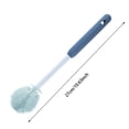 2 Pcs 10 Inch BPA‑Free Silicone Bottle Brush, Ergonomic Long‑Handled ...