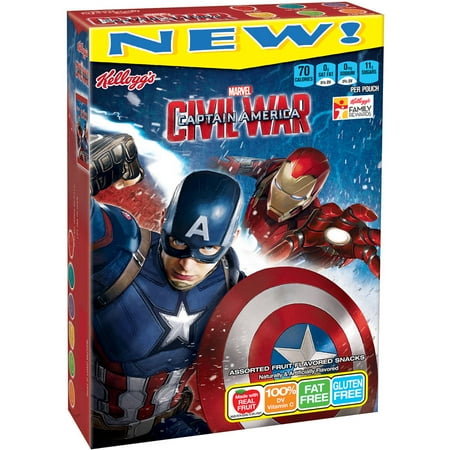 Kellogg's Marvel Avengers Assorted Fruit Flavored Snacks, 10ct ...