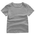 Byoo Toddler Boys Solid Crew Neck T-Shirt Casual Short Sleeve ...