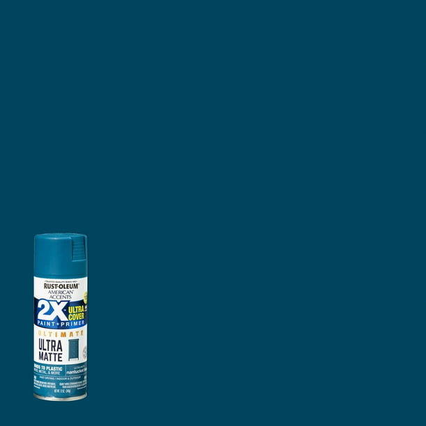 Nantucket Blue, Rust-Oleum American Accents 2X Ultra Cover Ultra Matte ...