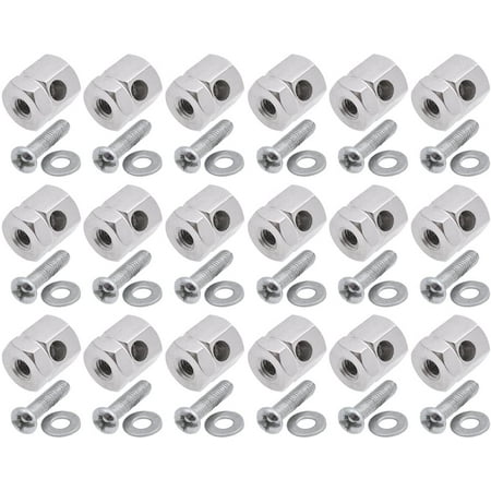 Banjo Brackets Lugs Bolts for Banjo Parts Replacement Chrome Plated 18 ...