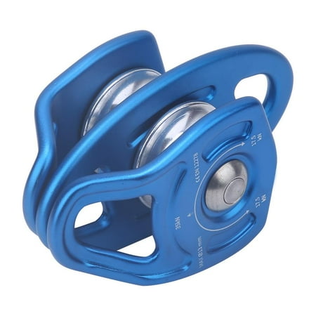 Mgaxyff Metal Side Double Pulley,Outdoor Coaxial Movable Side Swing ...