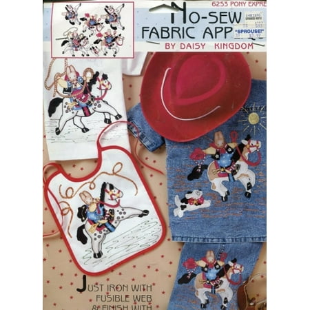 Daisy Kingdom No-Sew Fabric Applique ~ Pony Express | Walmart Canada