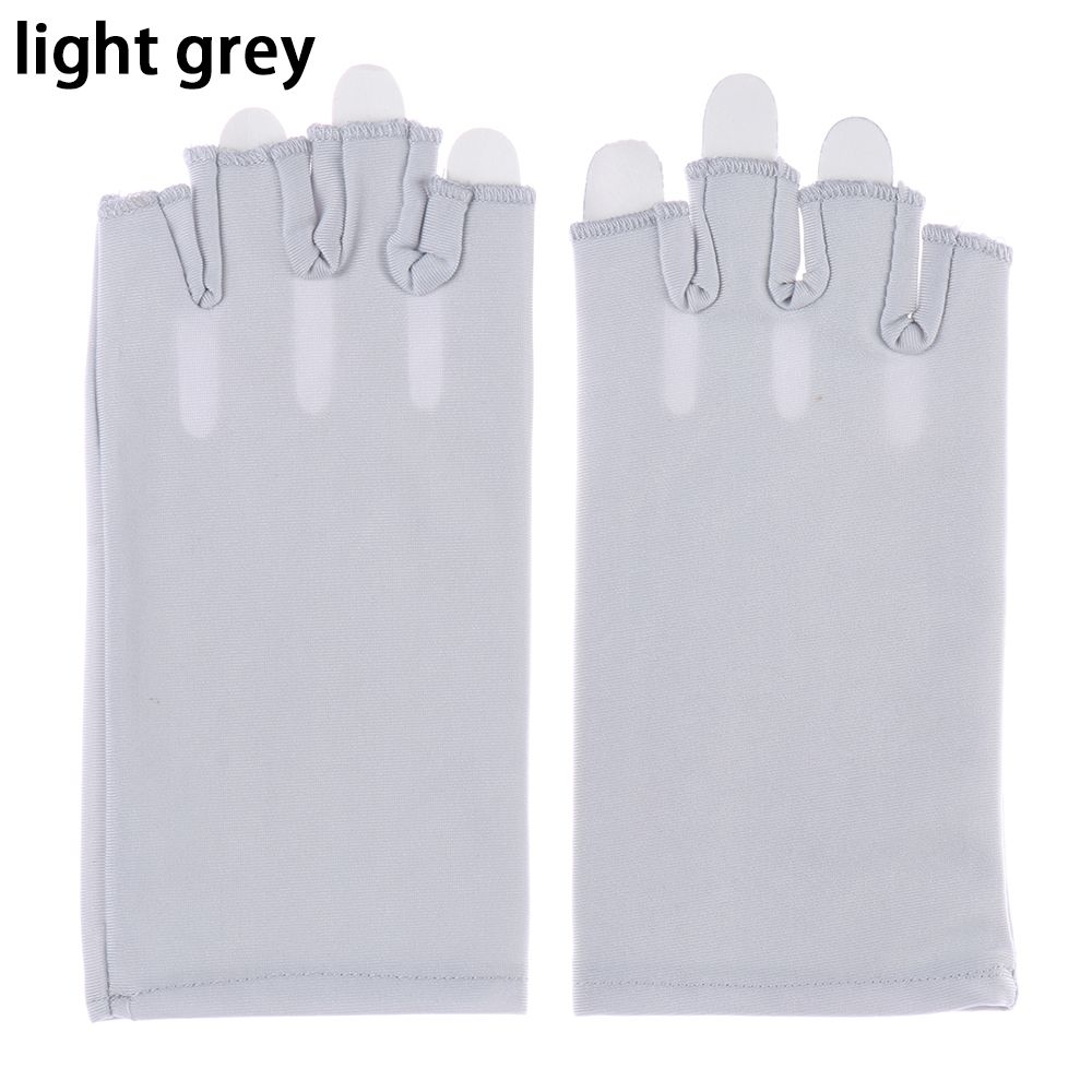 Spring Autumn Tight Short Thin Sports/Driving/Biking Summer Mittens ...