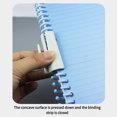 5Pcs Cuttable 30-Rings Binder Coil 12mm Binding Comb Spine for ...