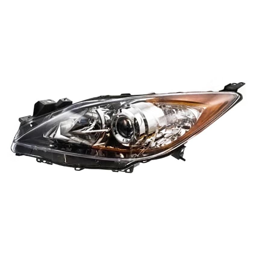 New Left Halogen Headlight Compatible With Mazda 3 Hatchback 2010-2013 ...