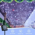 LINYAN-Solar Christmas Lights Outdoor Waterproof, 2 Pack Each 66ft 200 ...