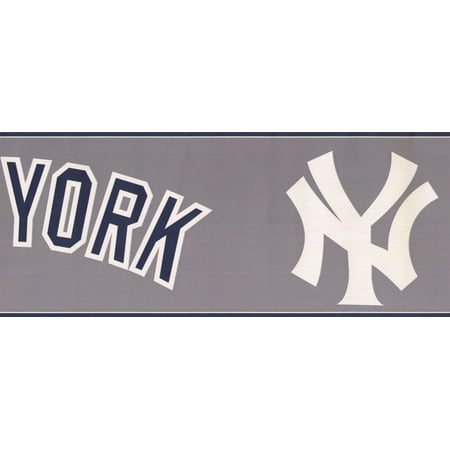New York Yankees MLB Baseball Team Fan Sports Wallpaper Border Modern ...