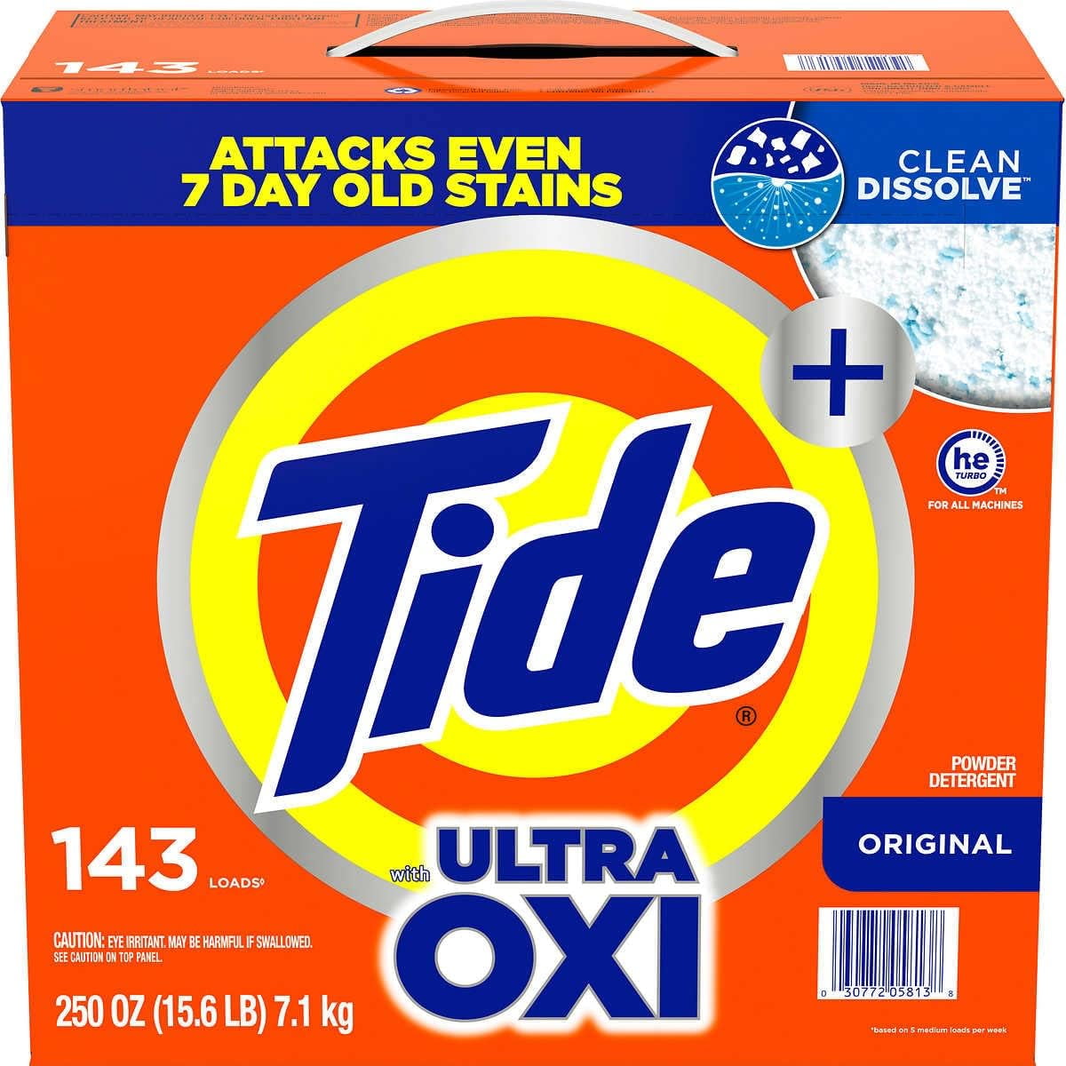 Tide Ultra Oxi Detergente En Polvo 7.1 Kg | Walmart en línea