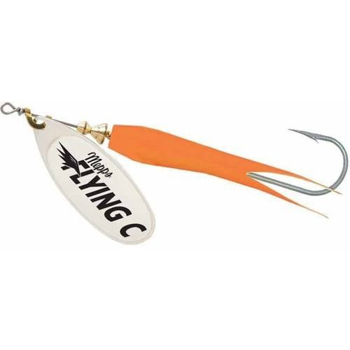 Mepps Flying C 7/8 SILVER ORG SIWASH - Walmart.com