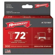 Arrow Fastener 7510S 5/8" T75 Staples 1000 Per Pack - Walmart.com