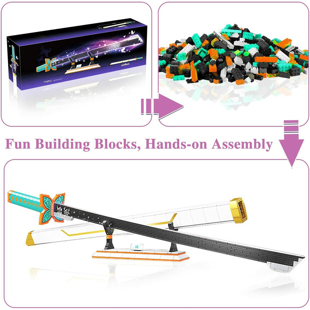 Buy Building Blocks Anime Sword (Shinobu Kocho) Online at Lowest Price ...