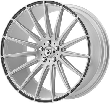 17" Black With Silver Inserts 94R Wheel by RBP (Rolling Big Power) 94R ...