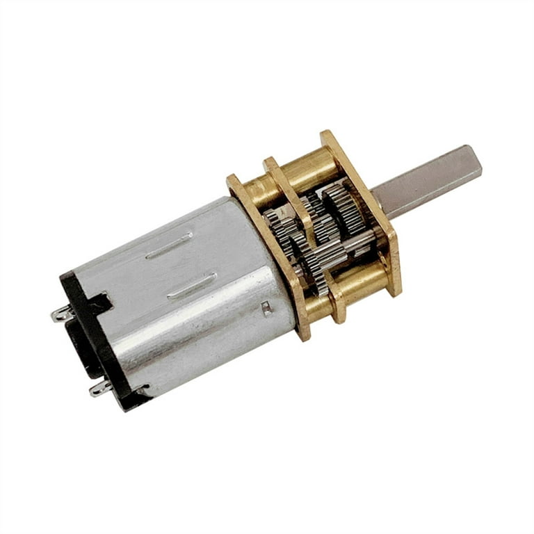 Gear Motor BEMONOC Electric DC Motor 12V Reversible Low Speed 3 RPM ...