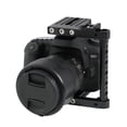 Adjustable Camera Cage Hand Grip Cold Shoe Mount for Large DSLR Cameras ...