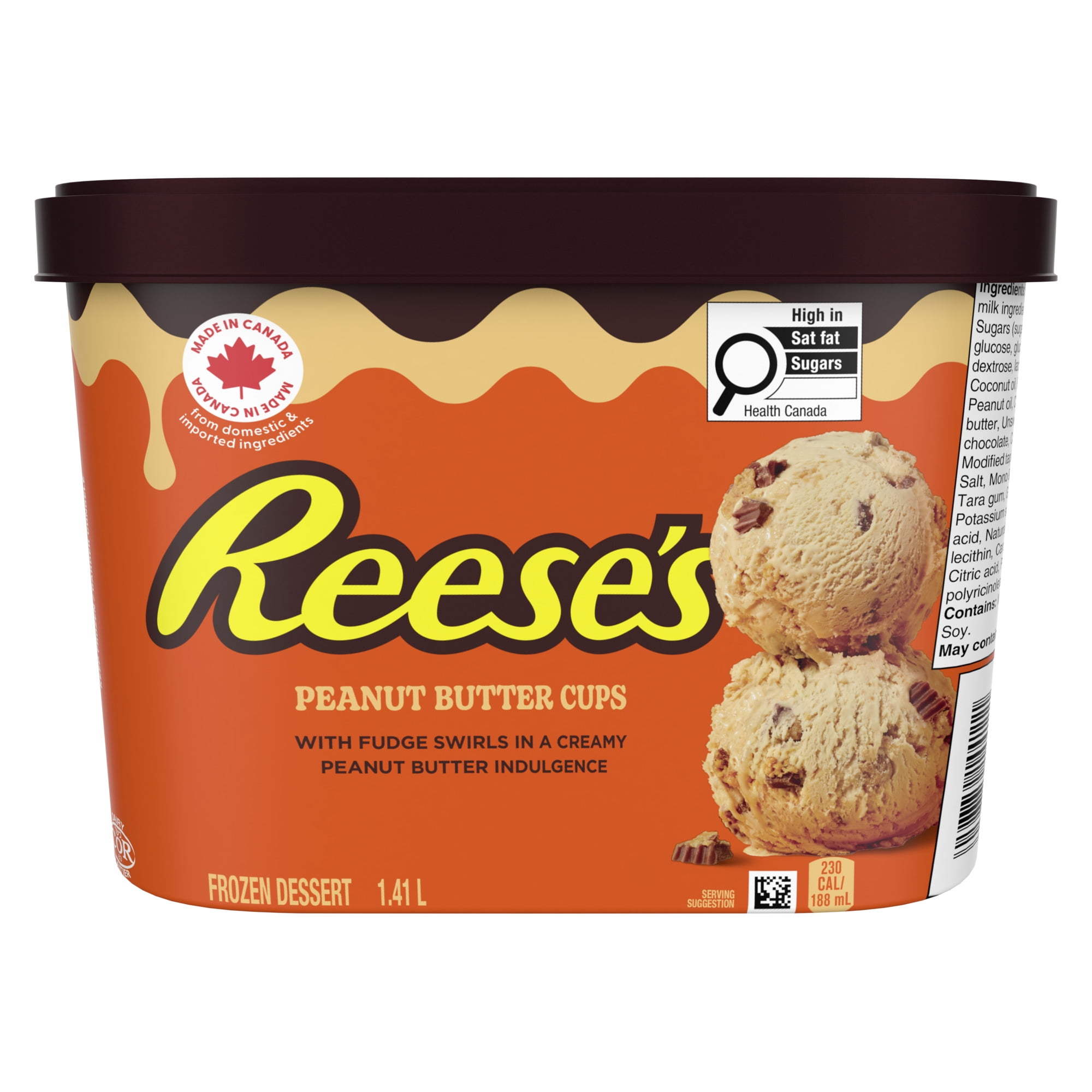 Click here for Reeses Peanut Butter Cup Frozen Dessert 1.41l prices