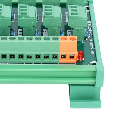 DIN Rail Terminal Block,Terminal Block 3Wire 12Channel Channel Terminal ...