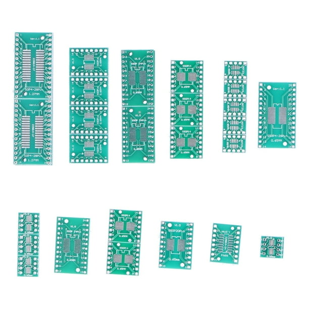 SMT To DIP Adapter Kit, Converter Prototype Board For DIY Soldering ...