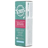 Tom's of Maine Sensitive Whitening Toothpaste, Fluoride-Free, Mint, 1 ...