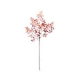 36.6in Bendable Orange Morning Glory Artificial Stalk, Durable Plastic ...