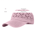 Baseball Cap Womens Hollow Knit Breathable Lightweight Soft Adjustable ...