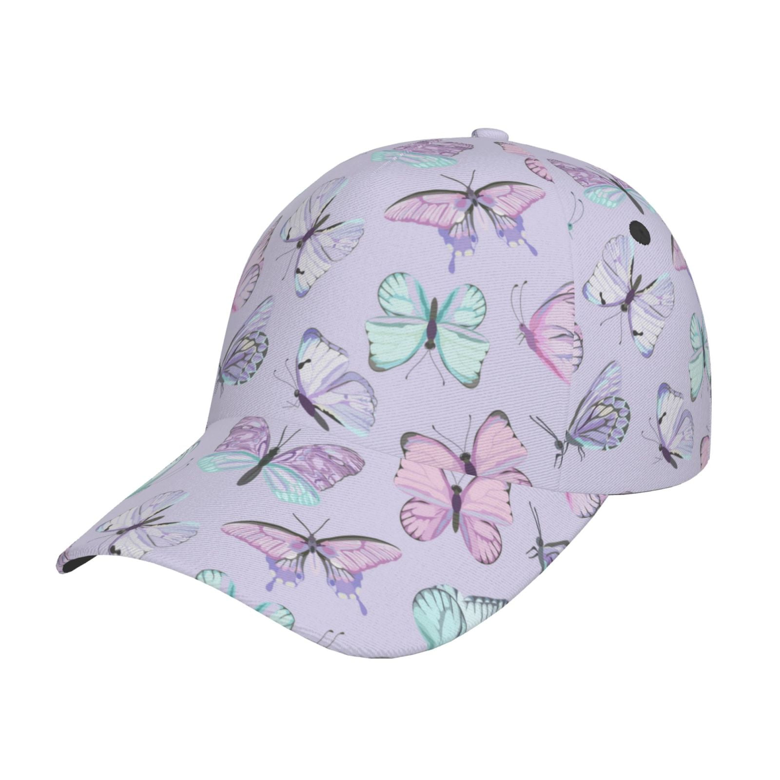 Click here for Vsdgher Purple Butterfly Print Classic Low Profile... prices