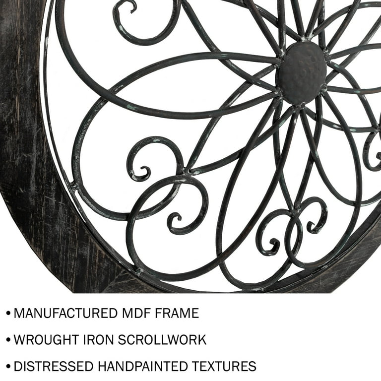 Wrought Iron Medallion