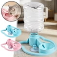 Automatic Cat Water Dispenser, Gravity Pet Water Bowl with Bottle ...