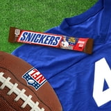 Snickers NFL Football Milk Chocolate Candy Bars, Share Size - 3.29 oz ...