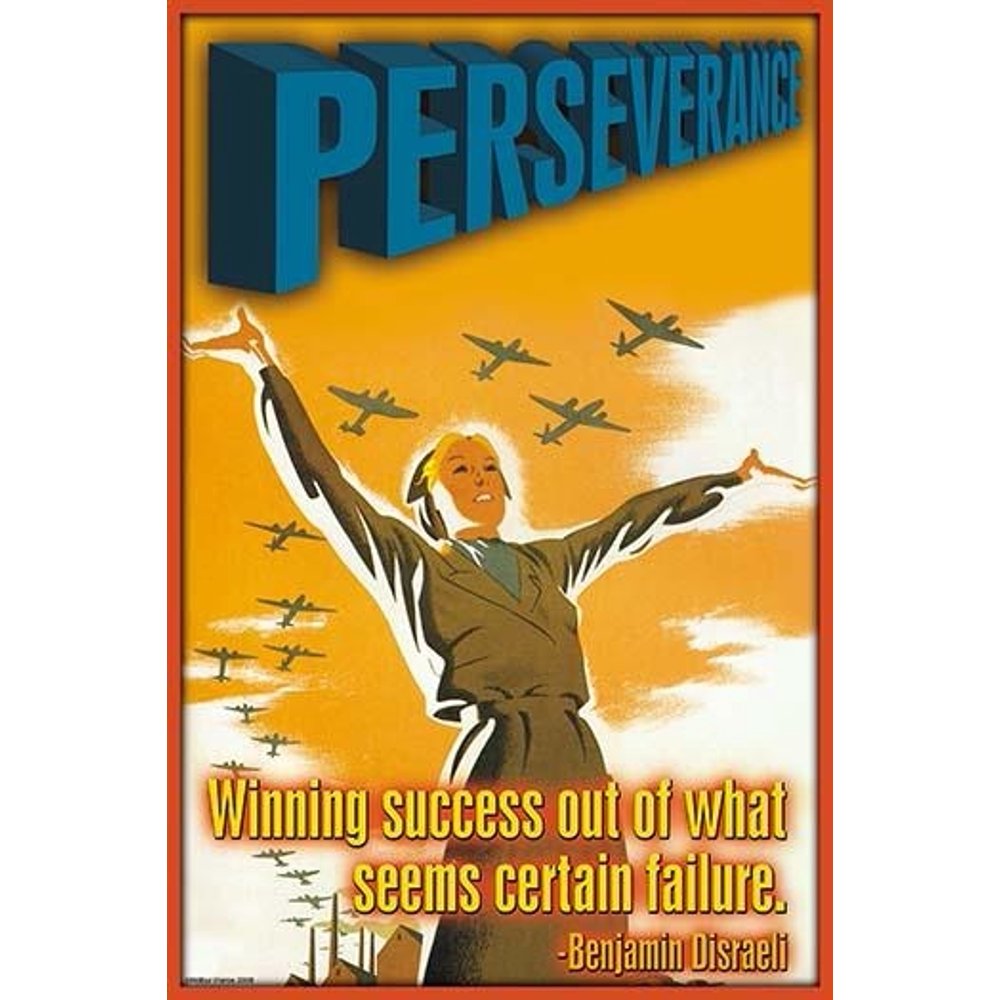 Perseverance Poster Print by Wilbur Pierce (24 x 36) - Walmart.com ...