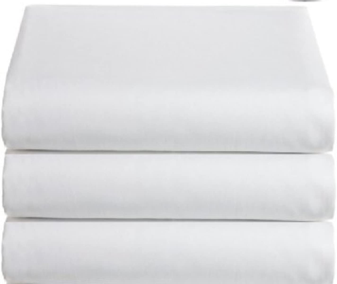 White Classic Fitted Hospital Bed Sheets, 36"X80"X9" 3-Pack - Walmart.com