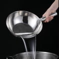 kowaku Stainless Steel Ladle Thickened Long Handle Ladle Water Dipper ...