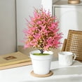 Artificial Boxwood Topiary Tree Yellow– UV Resistant Outdoor Faux ...