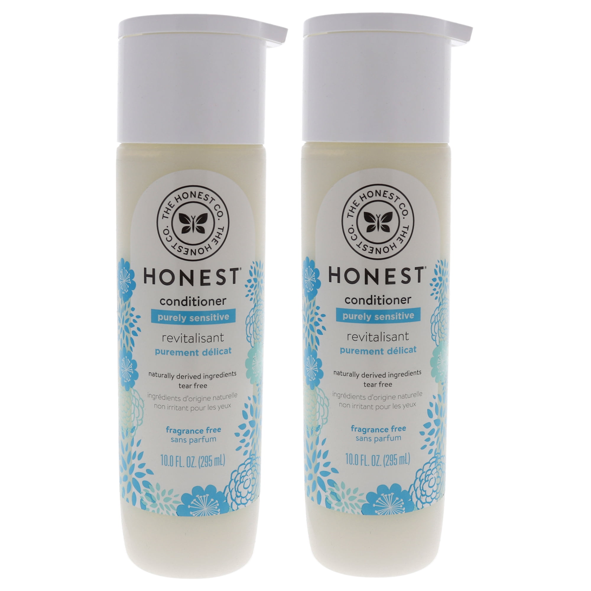 Honest Purely Sensitive Conditioner - Fragrance Free - Pack of 2, 10 oz ...