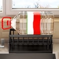 ACDANC 2026 New Sponge Holder for Kitchen Sink,Sink Caddy with High ...