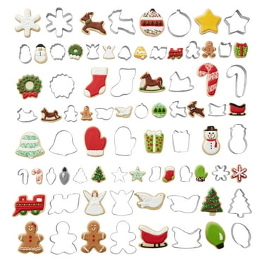 Wilton Plastic Cookie Cutter Set, 101-Piece - Walmart.com