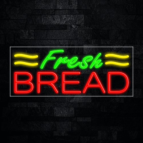 Fresh Bread-LED Neon Sign 30"L x 12"H #30798 - Walmart.com