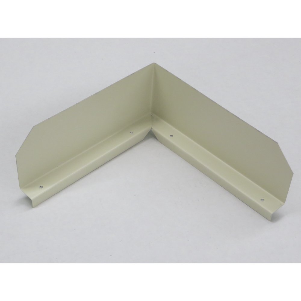 Bent (Inside Corner) Gutter Valley Splash Guards - 12 ct ALMOND ...