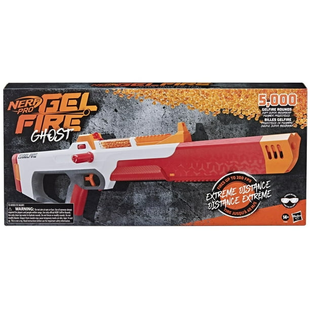 Toy Gun Nerf Pro Gel Gunfire Nerf Pro Gelfire Ghost Blaster - 5000 Gel ...
